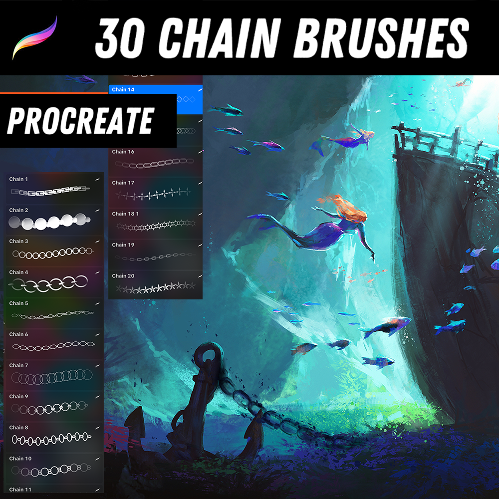 30 Chain Brushes – Brushspot